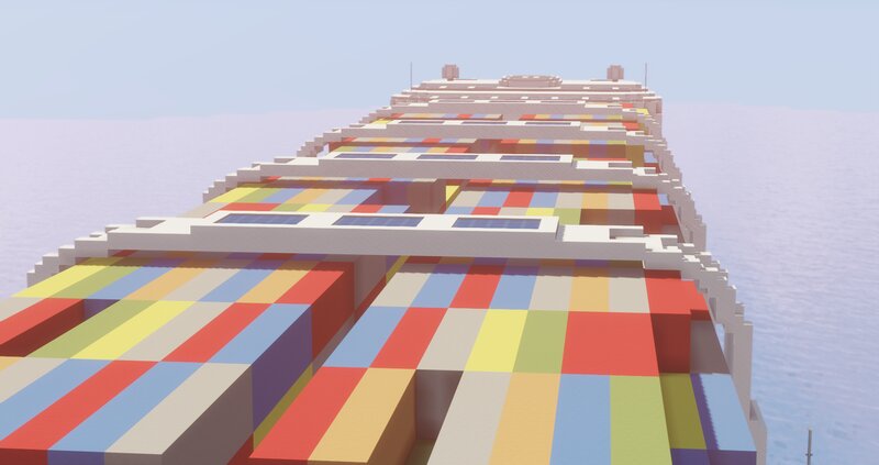 Mega Shipper | Container ship [1:1 - Fictional - Amberstone pack ...