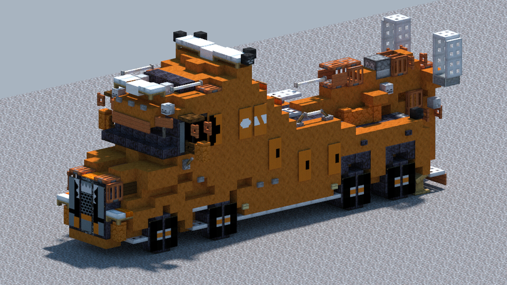 Scania T cab, Wrecker [With Download] Minecraft Map
