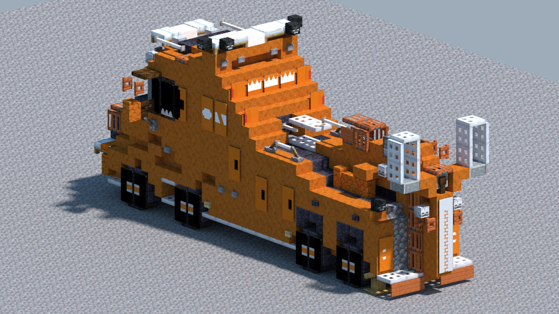 Scania T cab, Wrecker [With Download] Minecraft Map