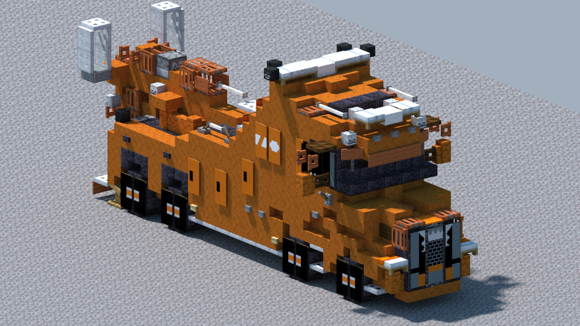 Scania T cab, Wrecker [With Download] Minecraft Map