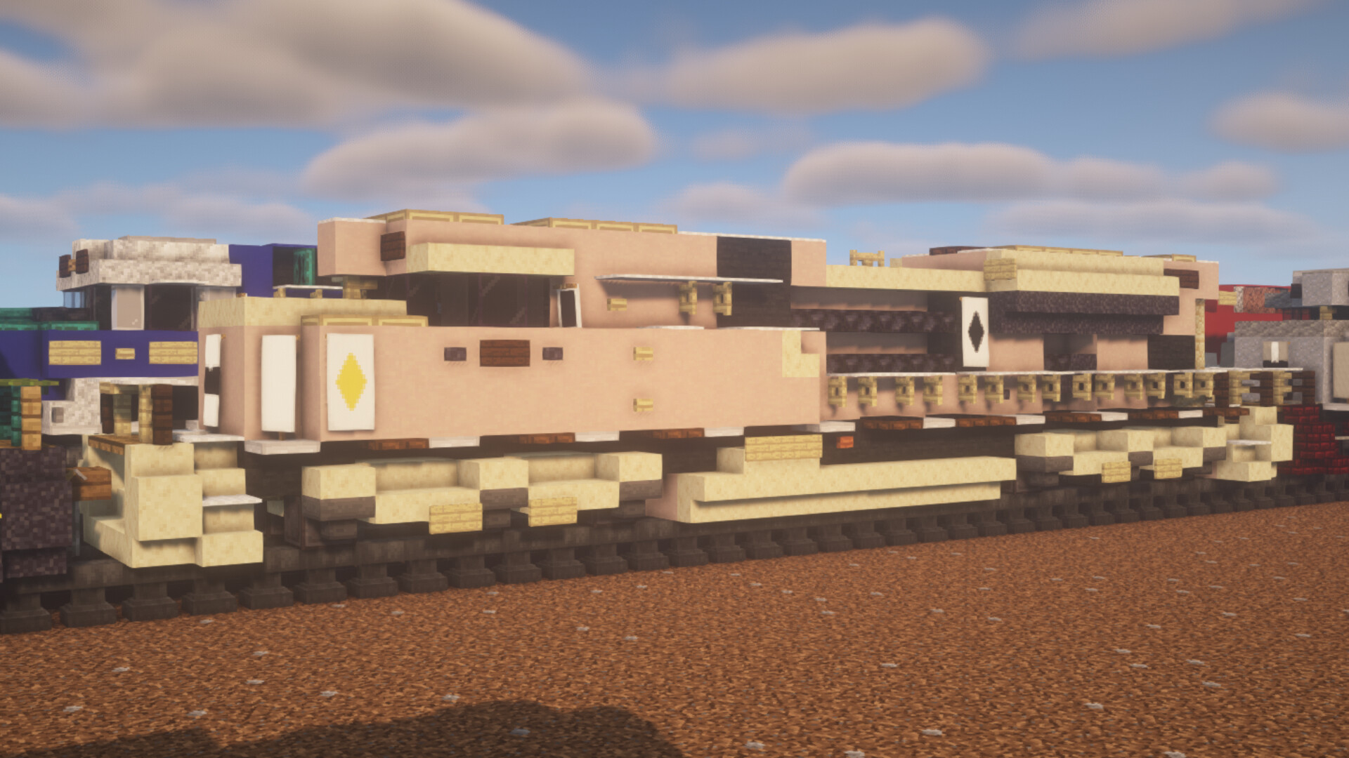 Canadian Pacific - EMD SD70ACu "Canadian Arid Army" Minecraft Map