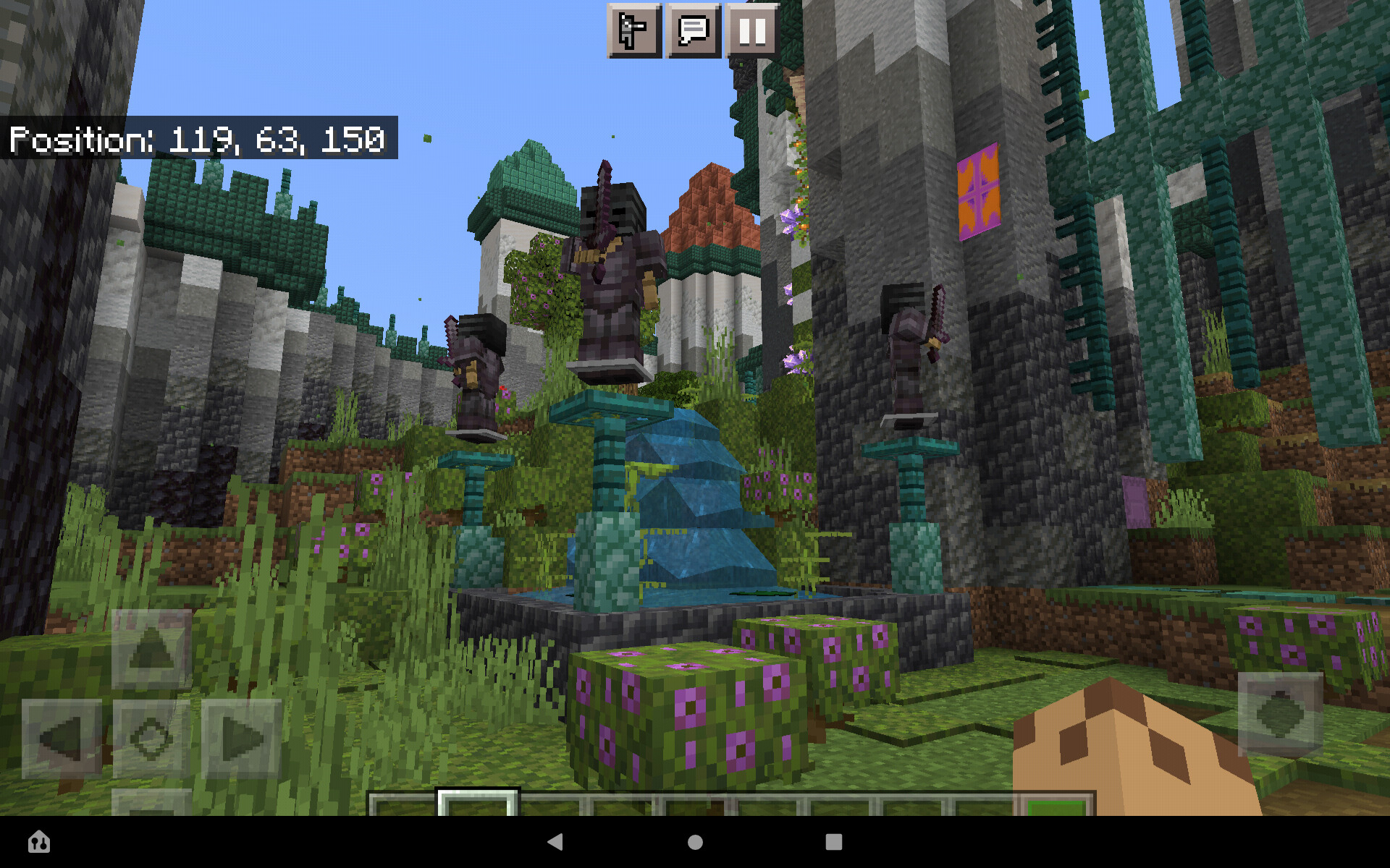 White bird city Minecraft Map