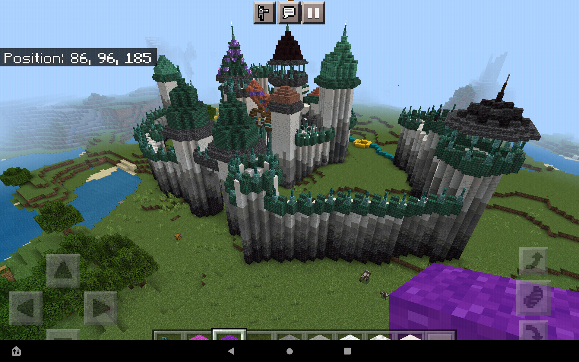 White bird city Minecraft Map