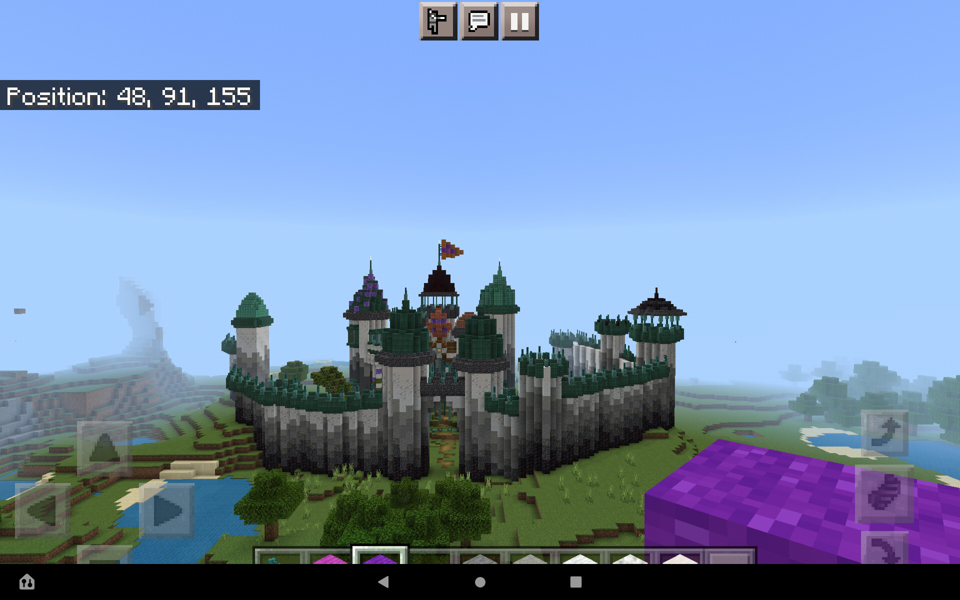 White bird city Minecraft Map