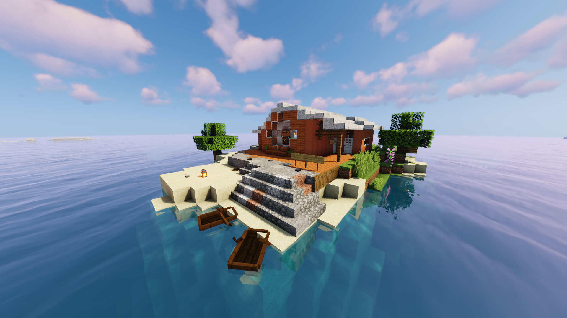 SUMMER HOLIDAY HOME Minecraft Map