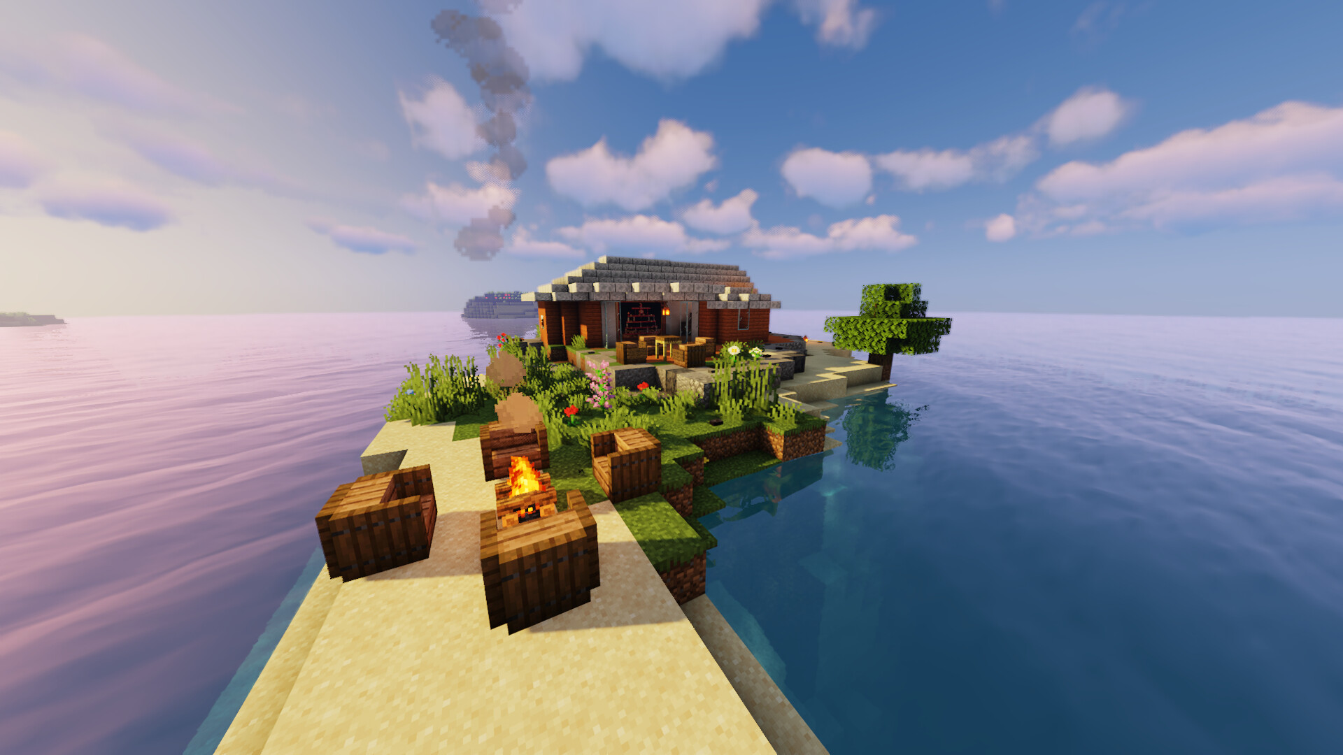 SUMMER HOLIDAY HOME Minecraft Map