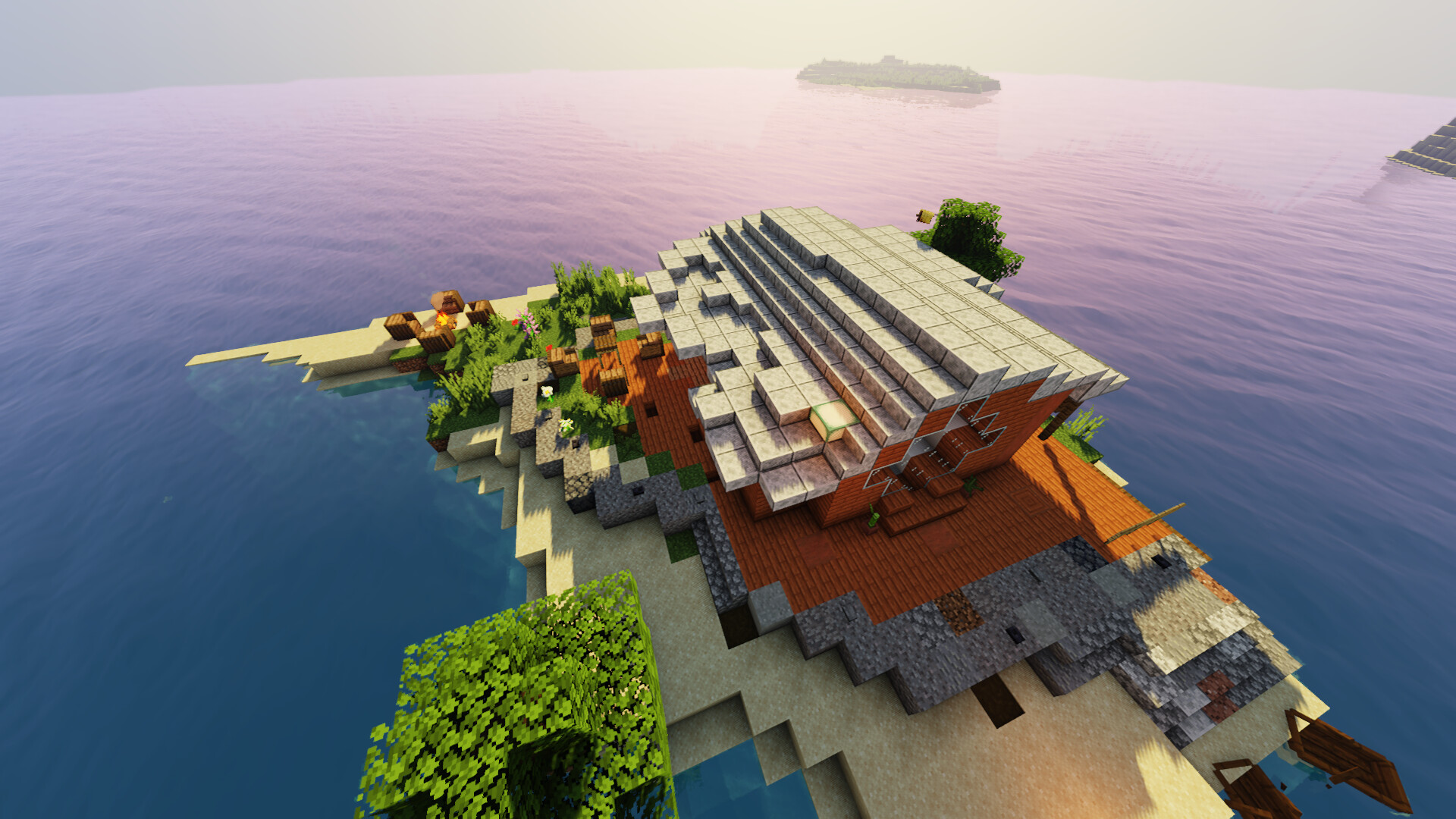 SUMMER HOLIDAY HOME Minecraft Map