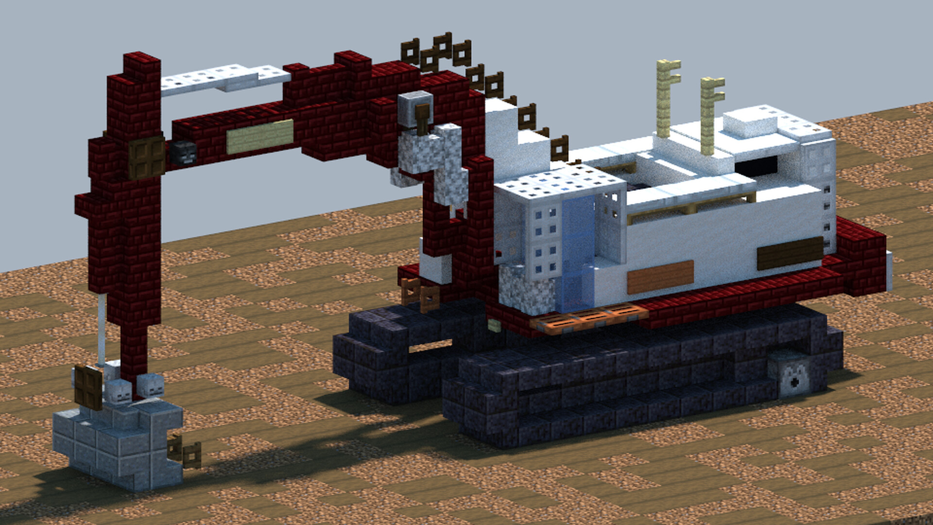 Link Belt LS7400, Excavator [With Download] Minecraft Map