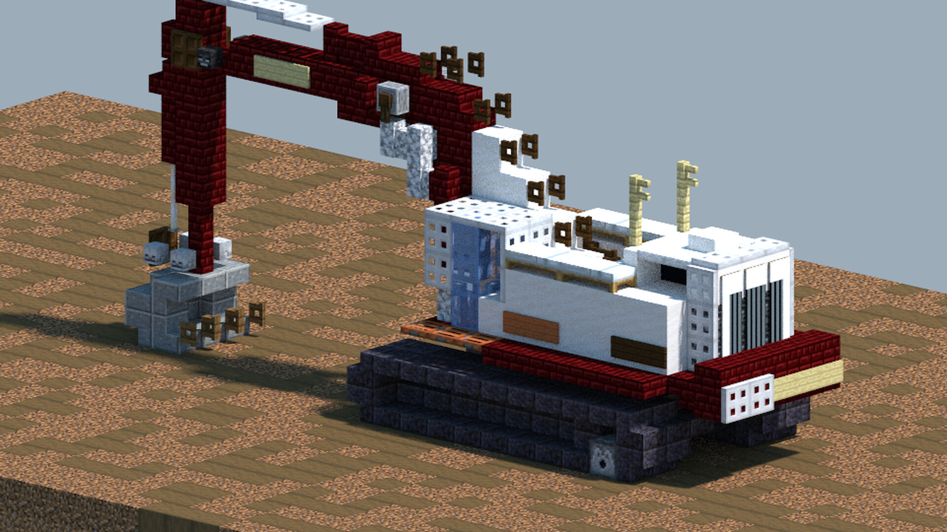 Link Belt LS7400, Excavator [With Download] Minecraft Map