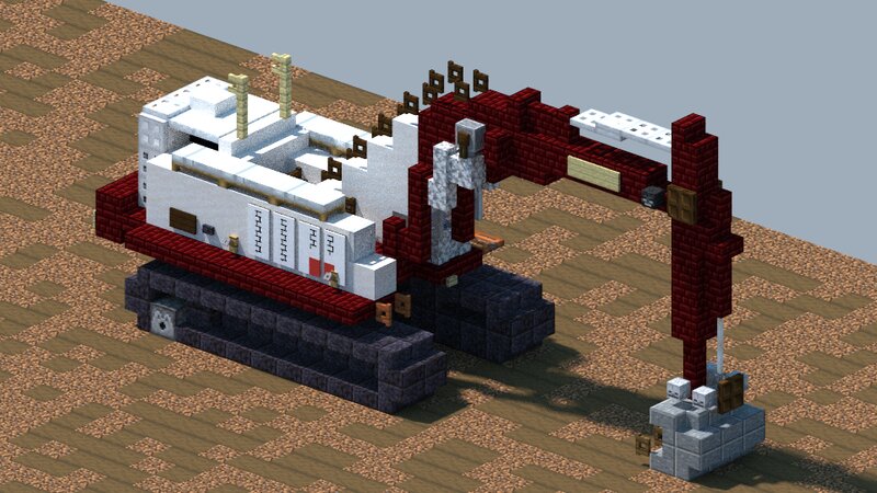 Link Belt LS7400, Excavator [With Download] Minecraft Map
