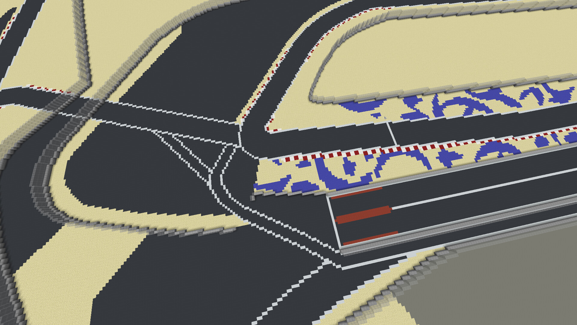 🇧🇭 Bahrain International Circuit, Bahrain (1.12+) Minecraft Map