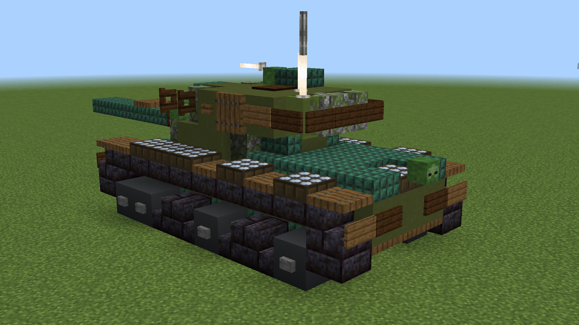 1.5:1 scale M60 (MBT) Minecraft Map