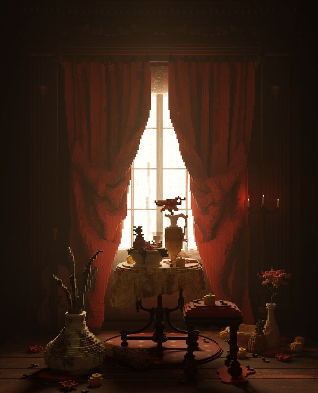 Baroque Room Minecraft Map