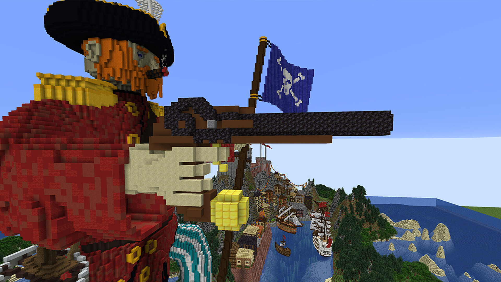 Medieval Pirate Island BUILDING CONTEST Minecraft Map