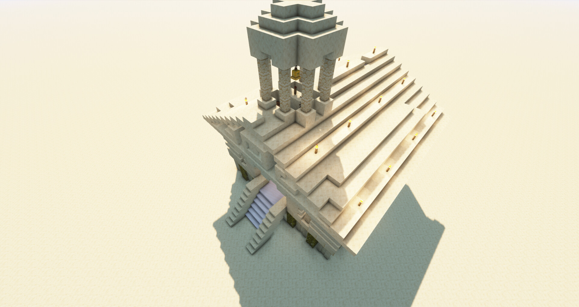 Desert Lectern Hall Minecraft Map