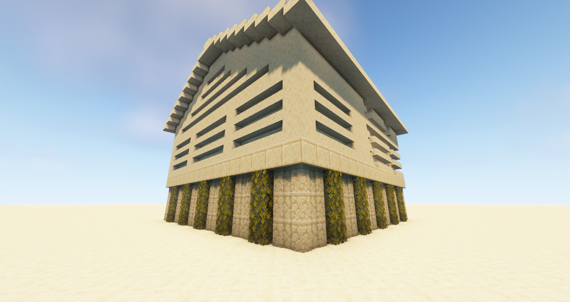 Desert Lectern Hall Minecraft Map