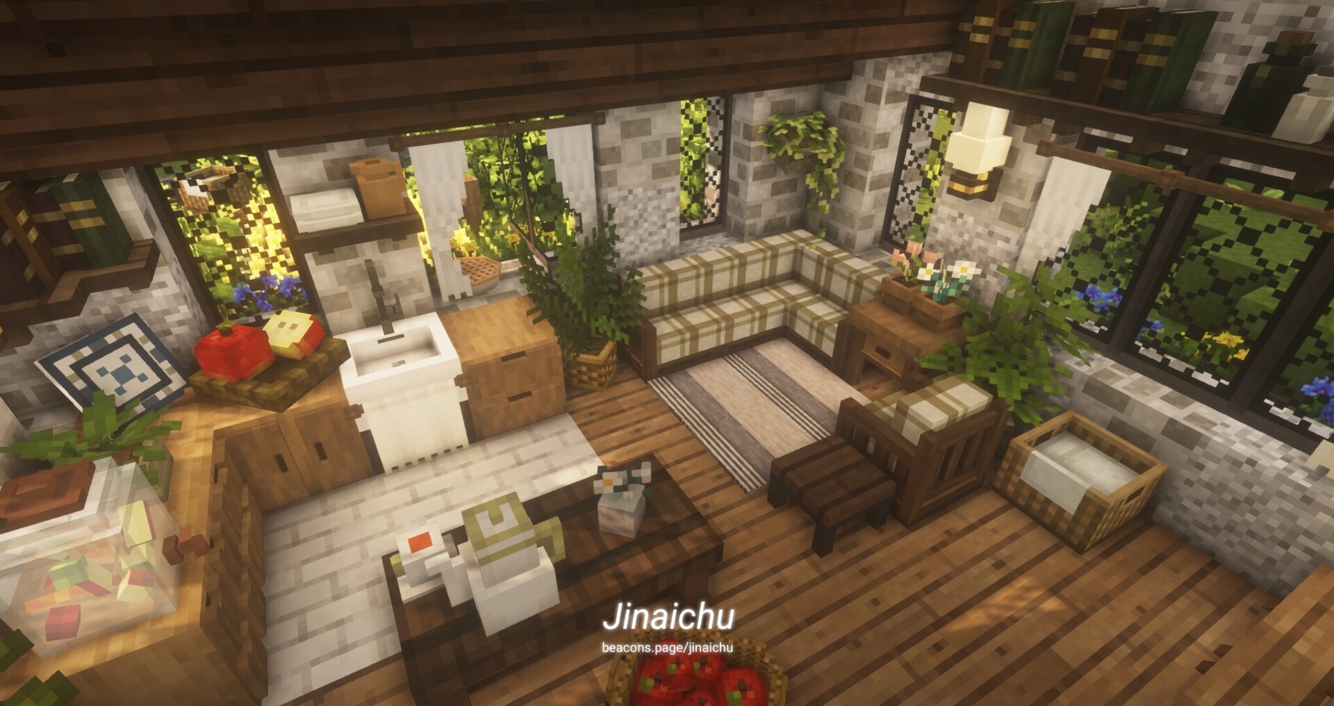 Tiny Farmcore Cottage 🌿🌼 Minecraft Map