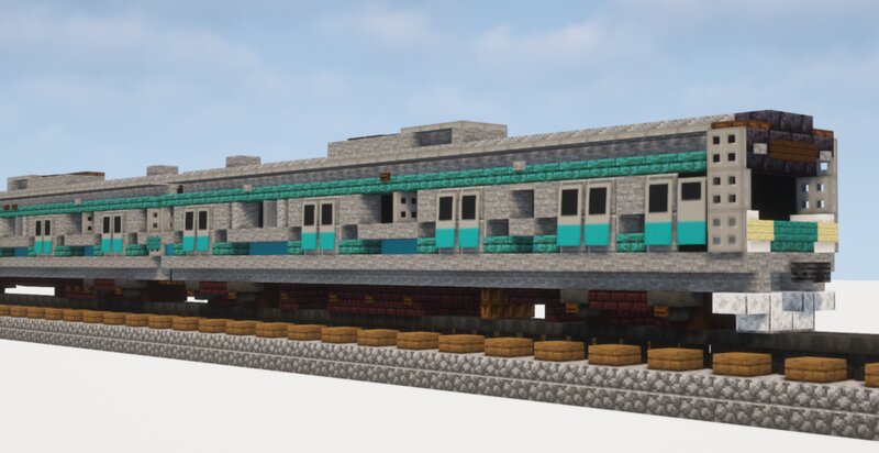 1.5:1 Scale E233-1000 Commuter Train Minecraft Map