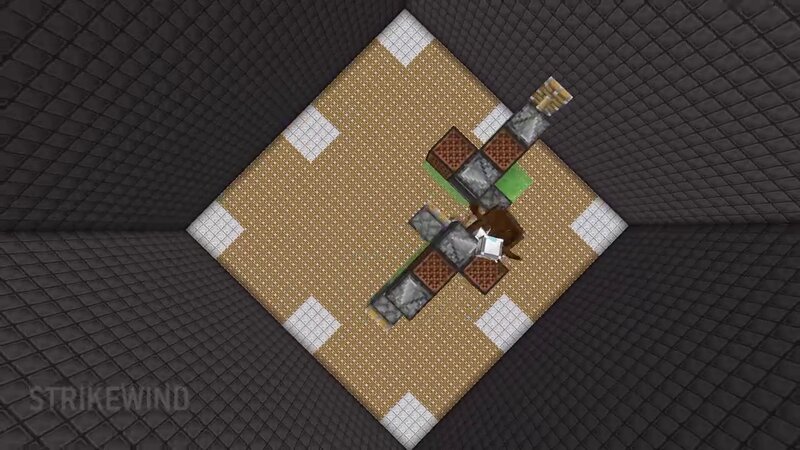 BUILD TO THE OTHER SIDE 🧱 Challenging Puzzle Map 1.17.1 🧩 Minecraft Map