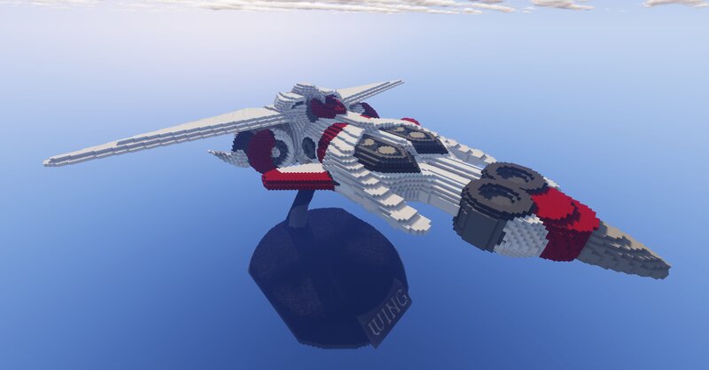 Wing's alt mode. Rebuilt Minecraft Map