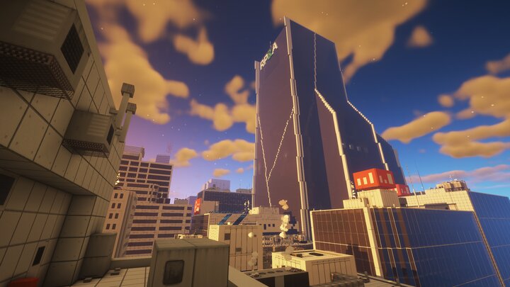 Mirror's edge city Minecraft Map