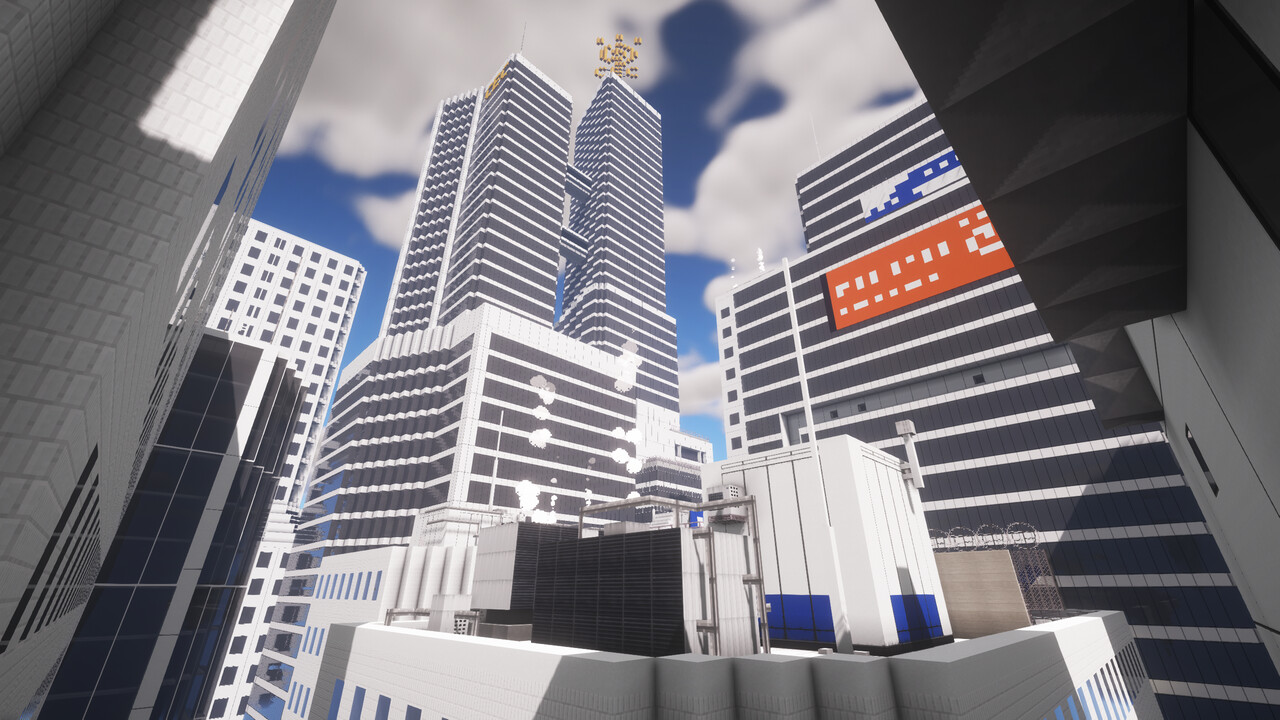 Mirror's edge city Minecraft Map