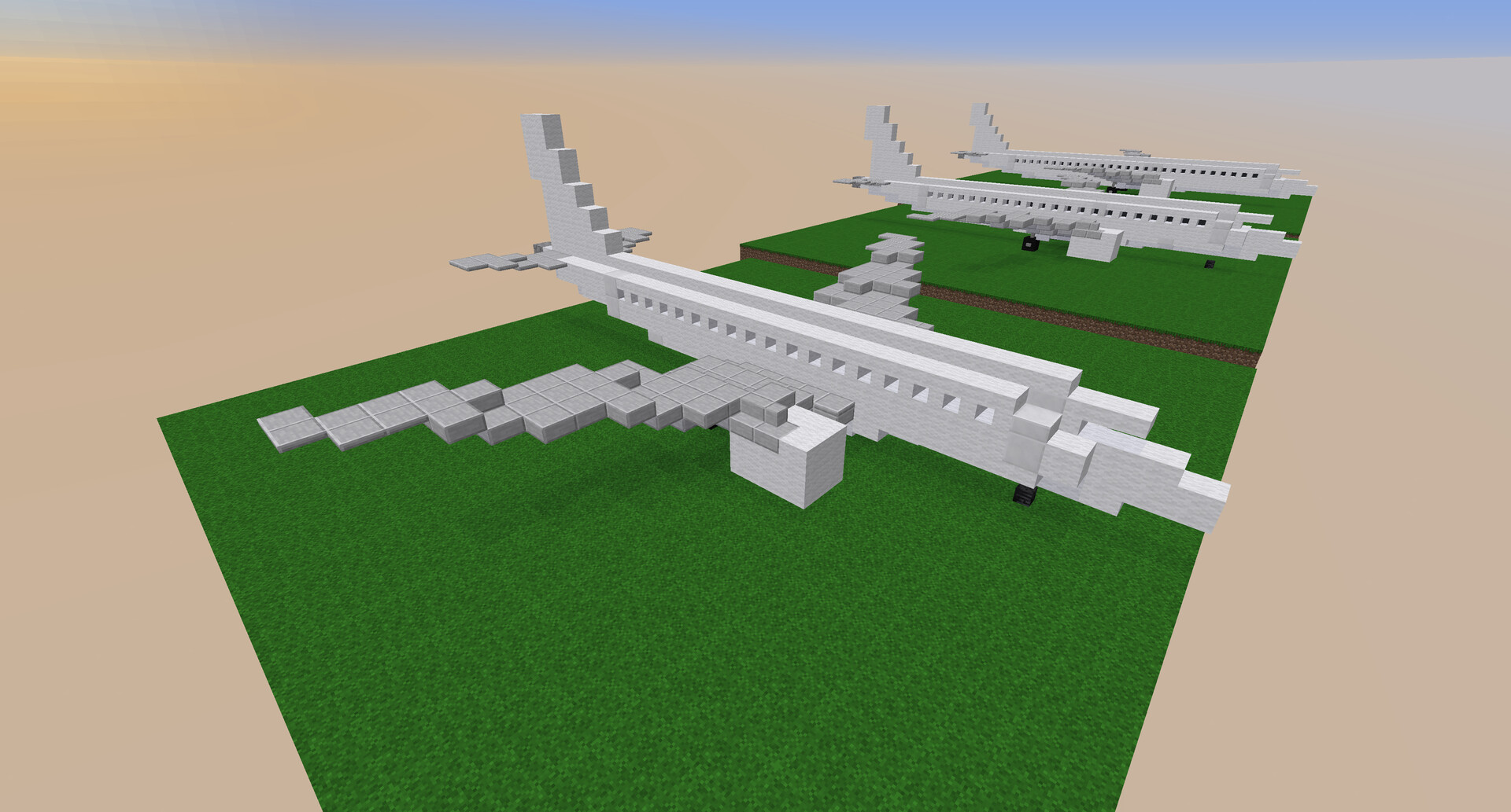 Embraer E-Jet E2 family (1:1) Minecraft Map