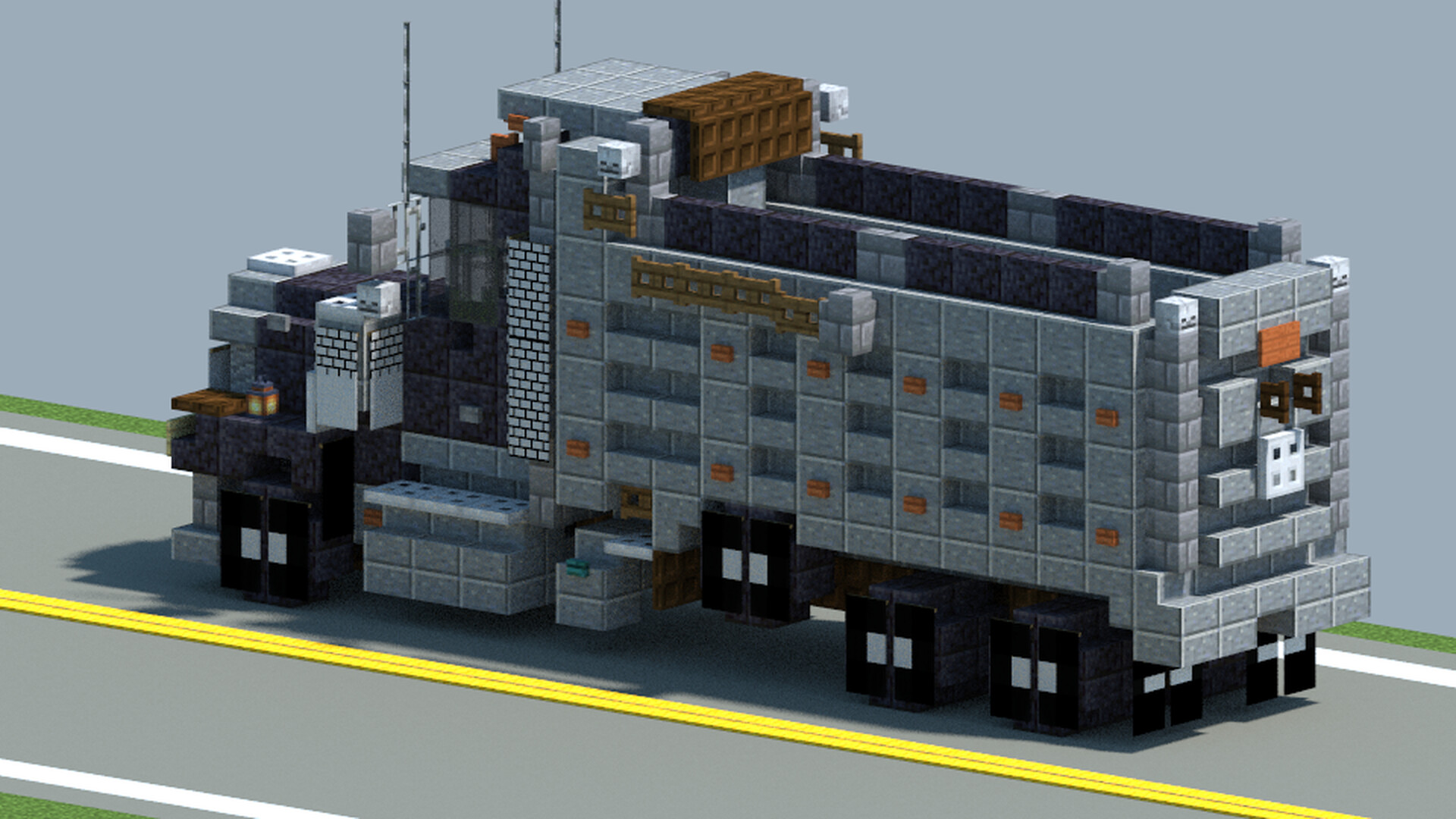 Kenworth W900 Dump Truck [With Download] Minecraft Map