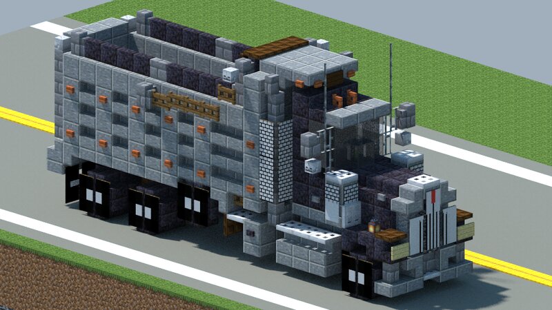Kenworth W900 Dump Truck [With Download] Minecraft Map
