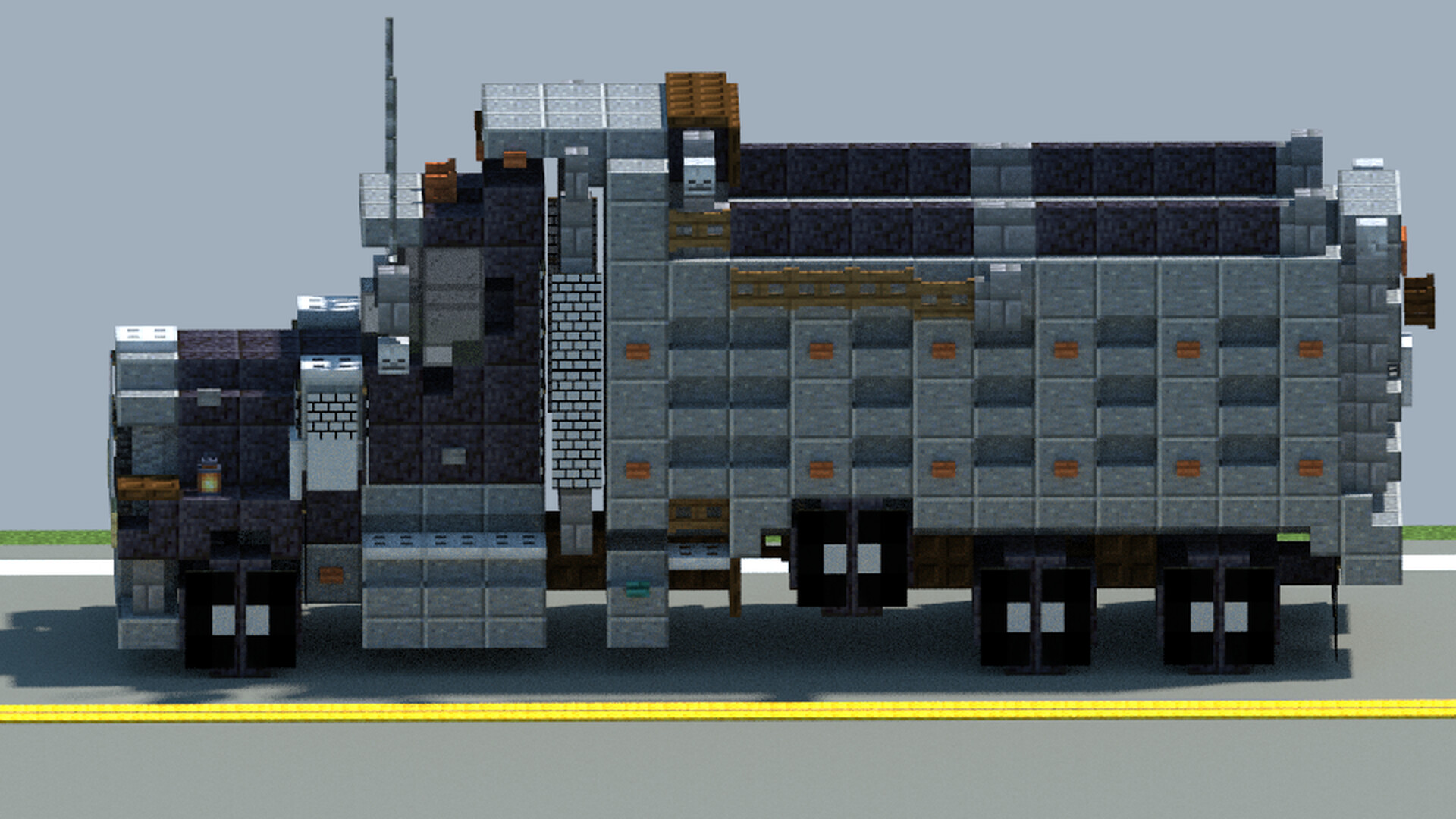 Kenworth W900 Dump Truck [With Download] Minecraft Map