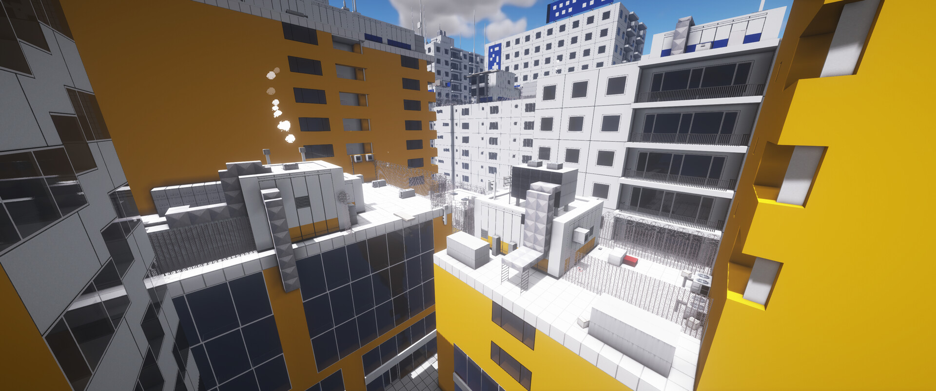 Mirror's edge city Minecraft Map