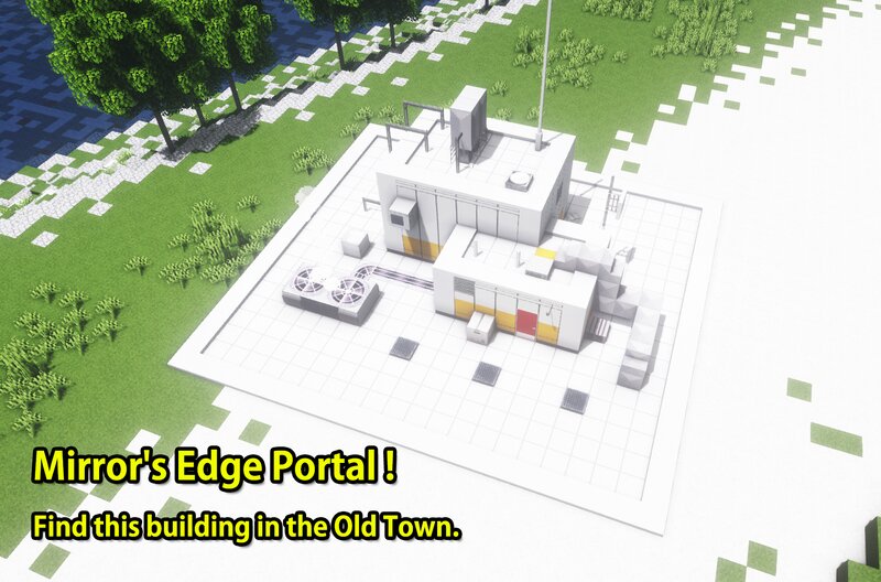 Mirror's edge city Minecraft Map