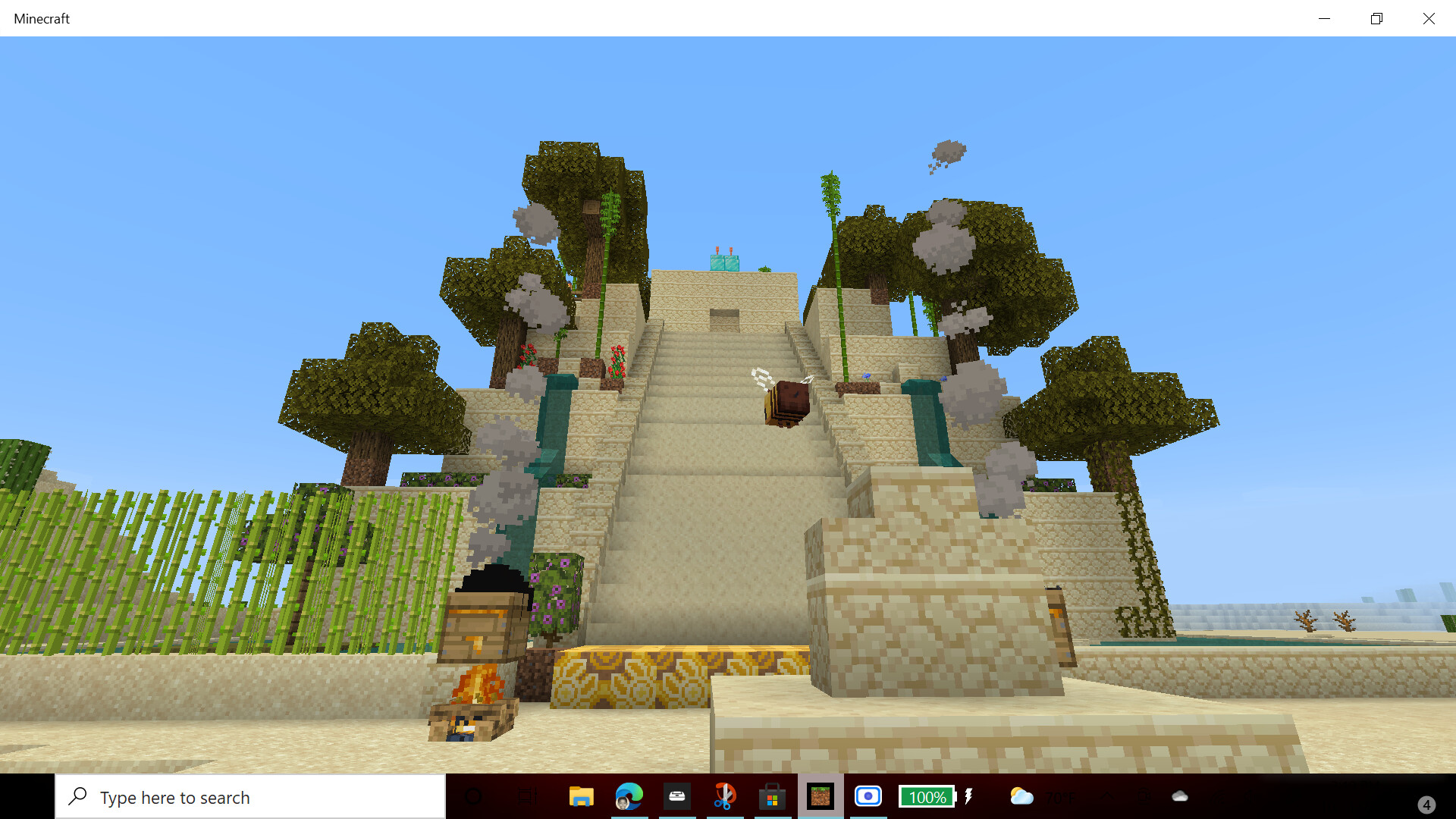 hanging gardens finished version Minecraft Map