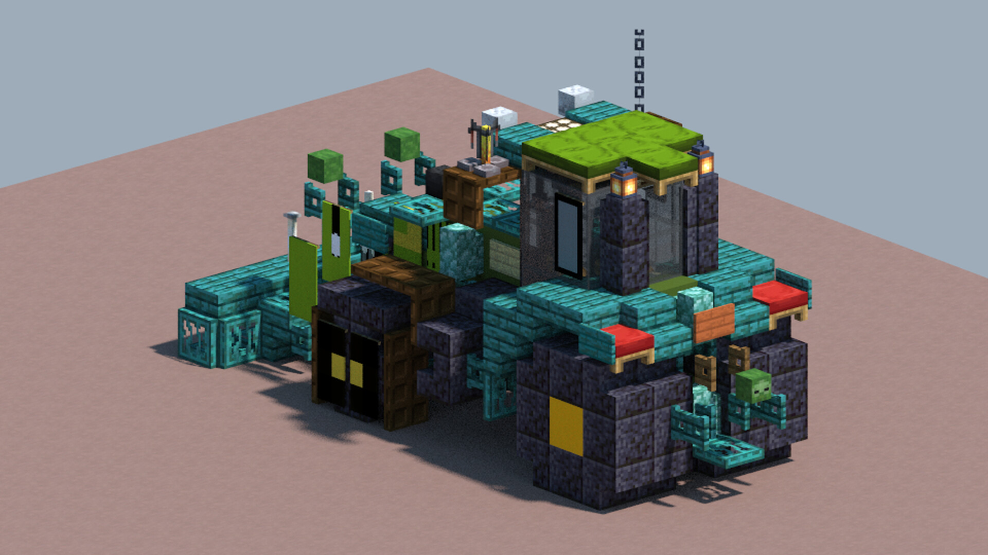 John Deere 6155m, Tractor with loader [With Download] Minecraft Map