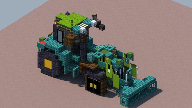 John Deere 6155m, Tractor with loader [With Download] Minecraft Map