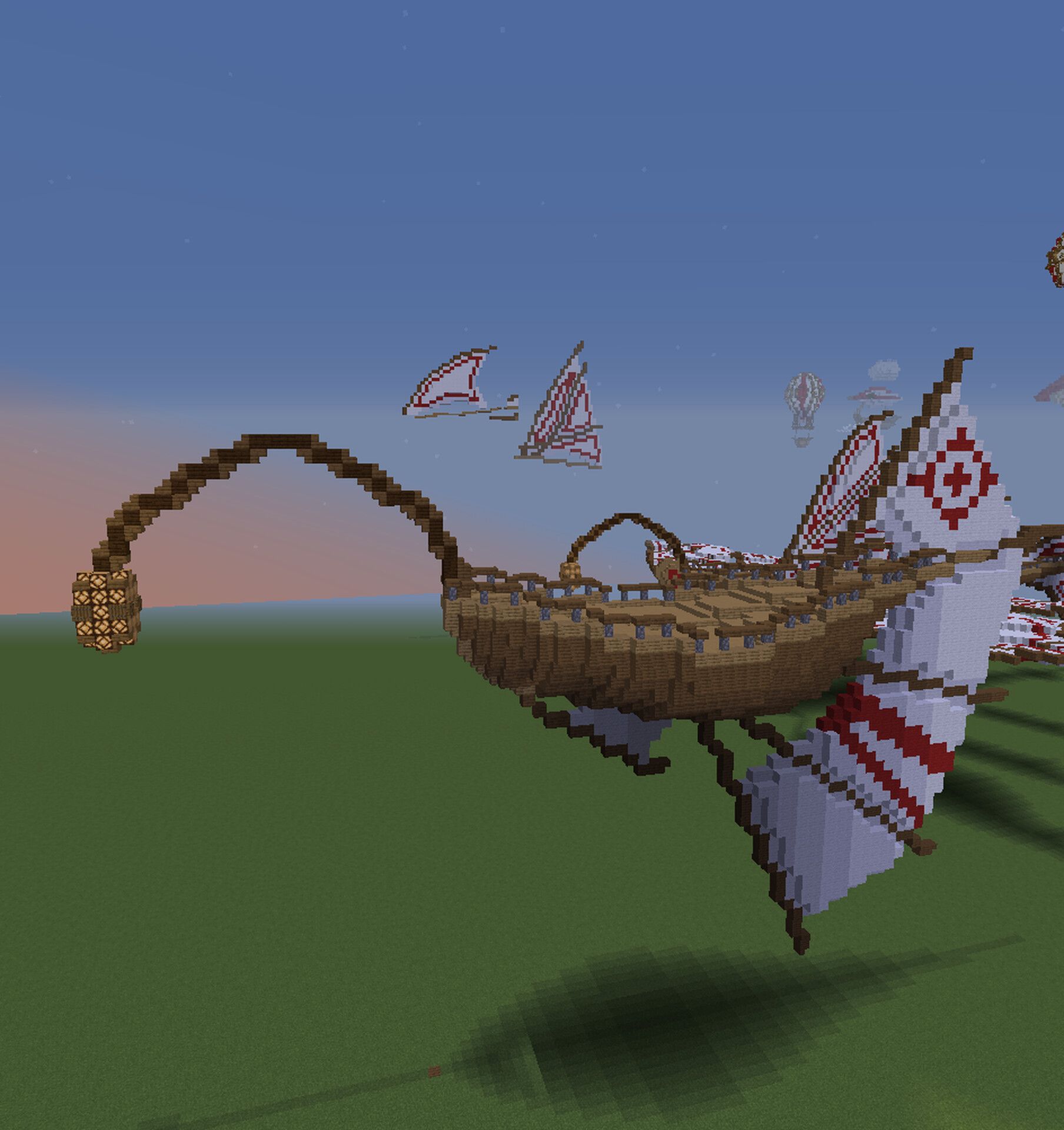 bateau volant 2 Minecraft Map