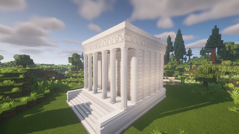 [non-downloadable] Greek/Roman inspired exterior design Minecraft Map