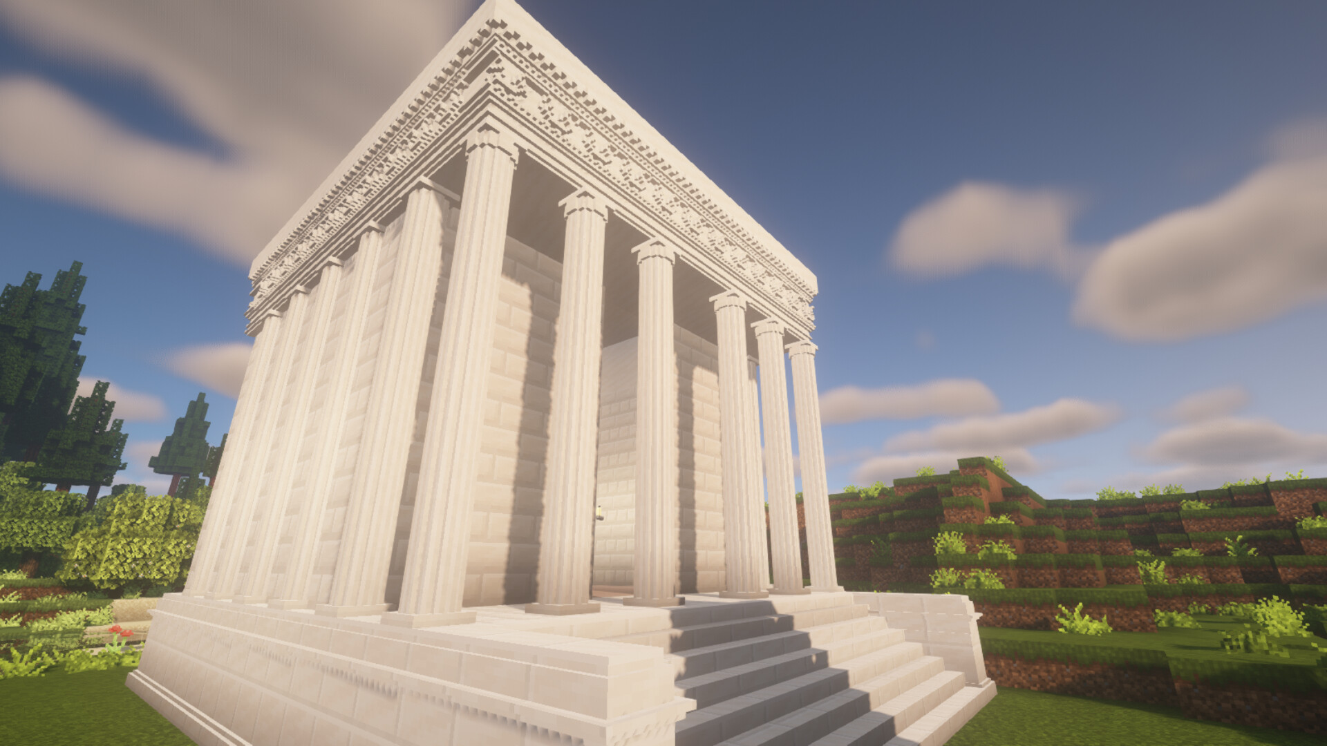 [non-downloadable] Greek/Roman inspired exterior design Minecraft Map