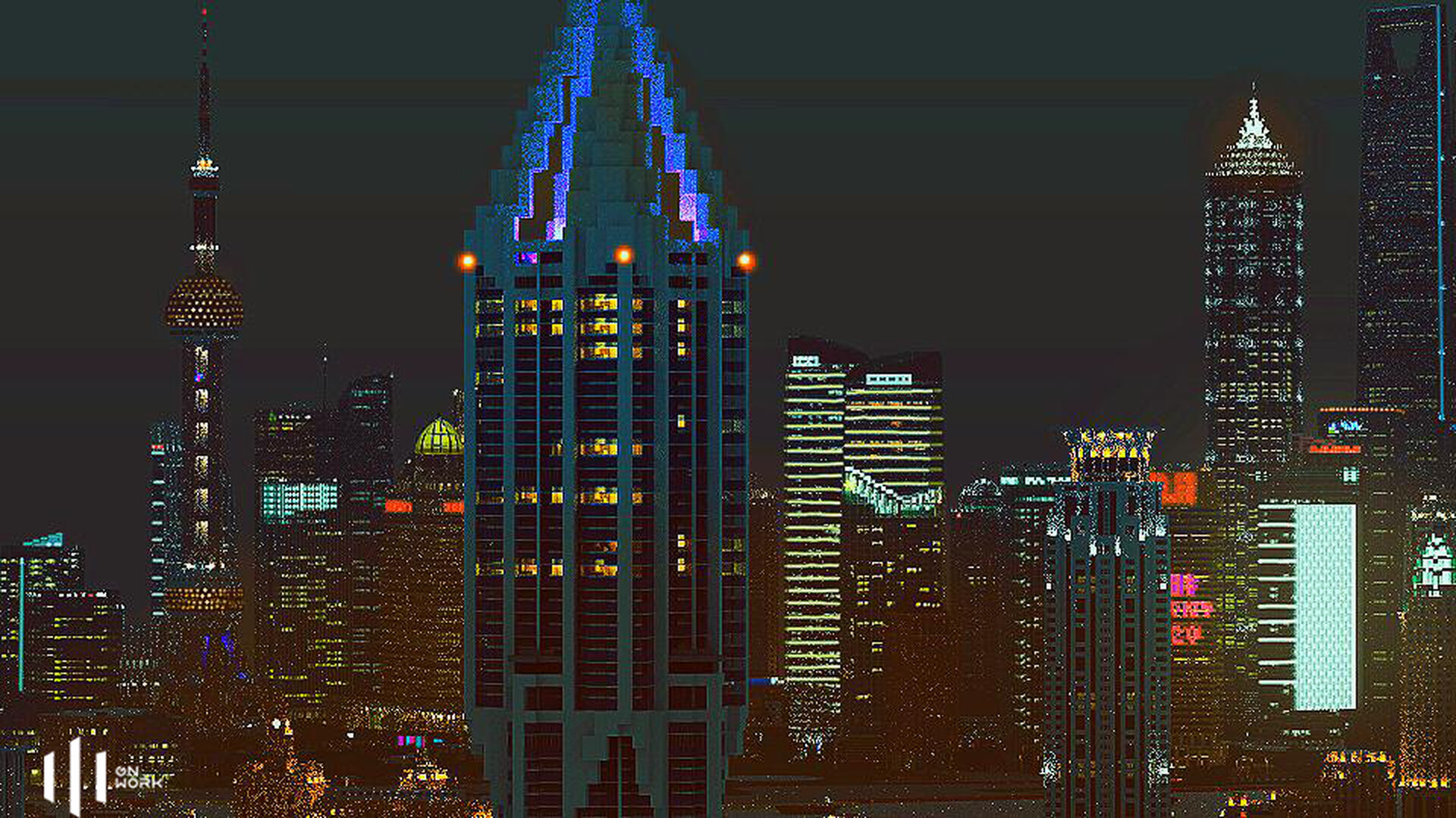 The Bund, Shanghai Minecraft Map