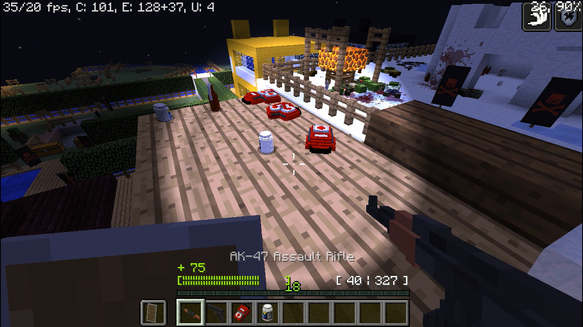 Dead Water - Left 2 Mine Minecraft Map