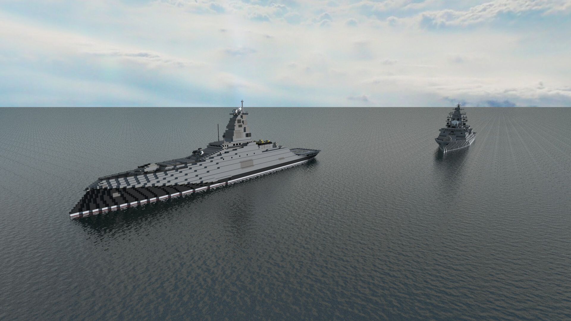 Corvette ship class Saburov Minecraft Map