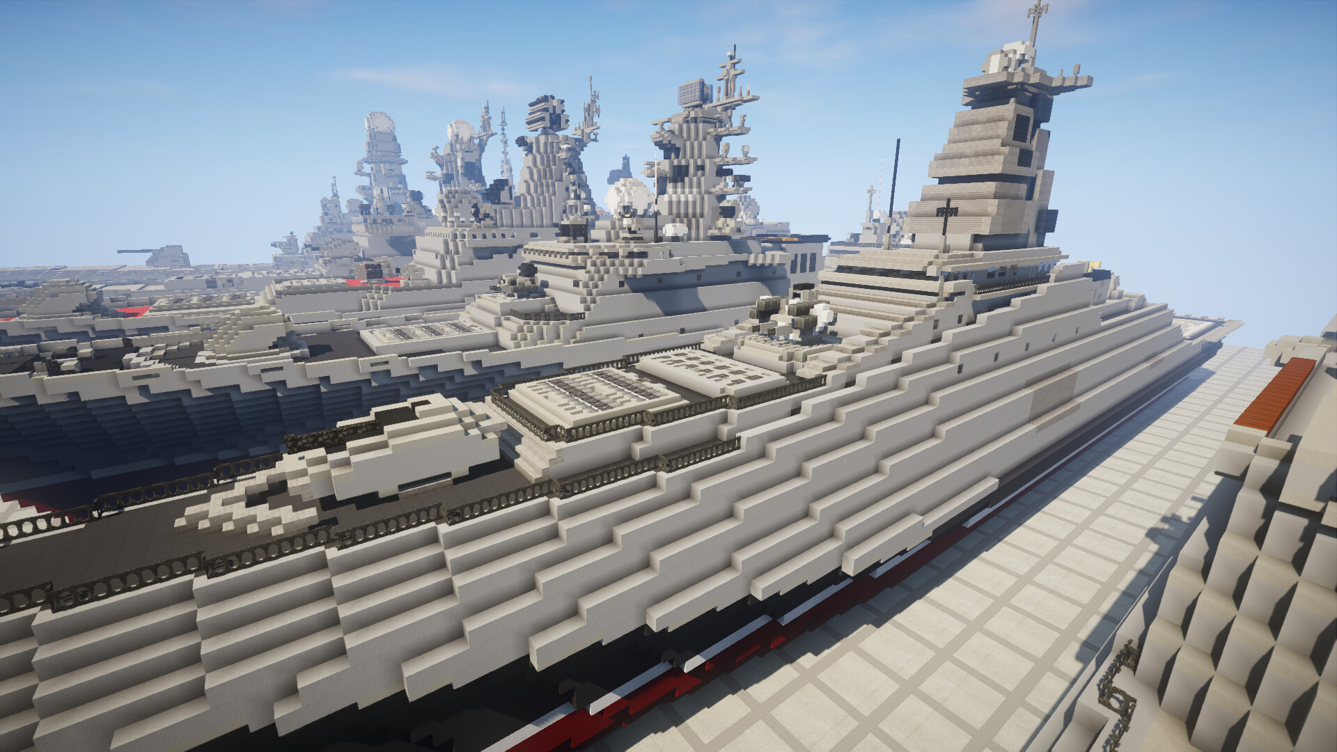 Corvette ship class Saburov Minecraft Map
