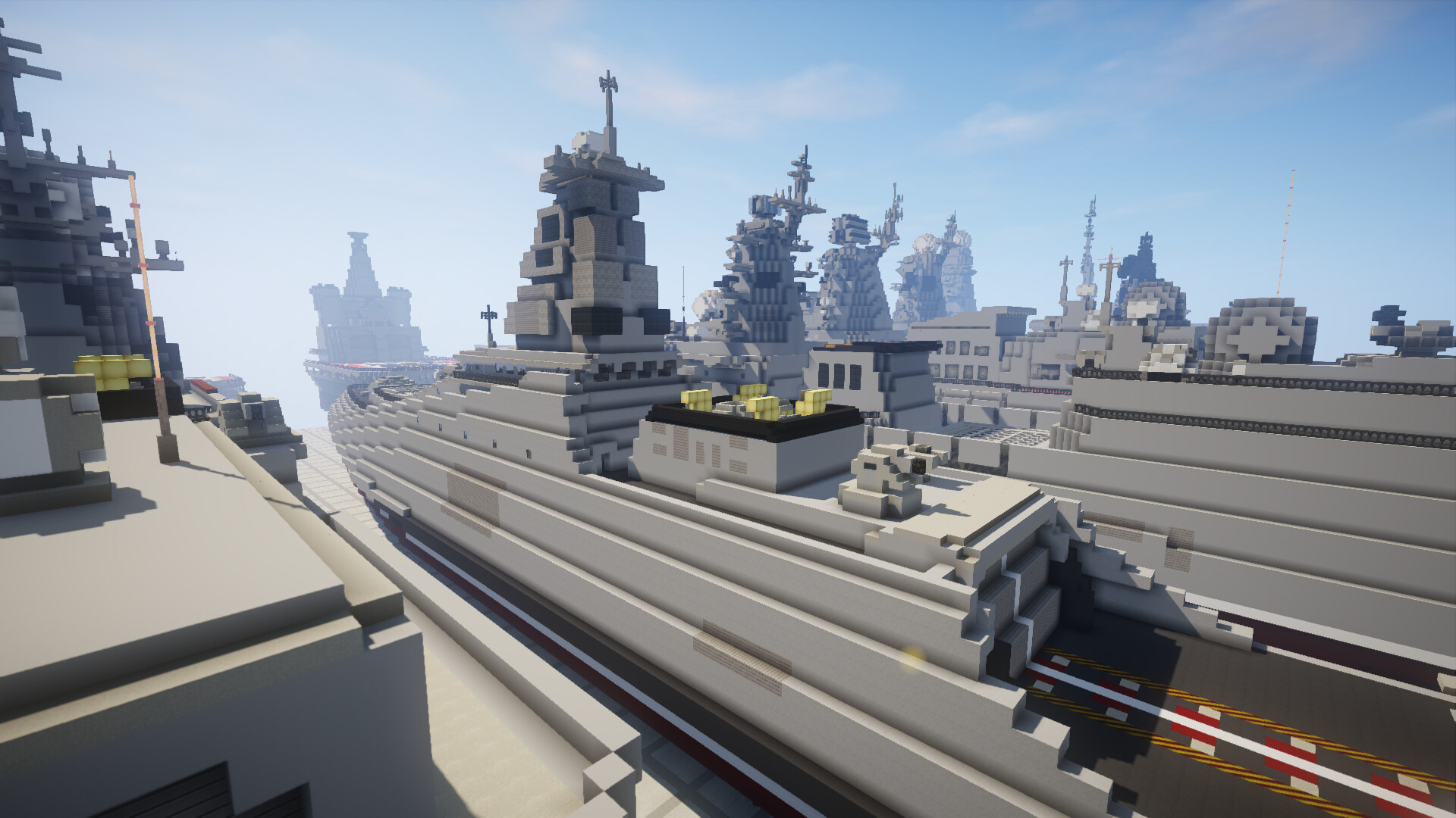 Corvette ship class Saburov Minecraft Map