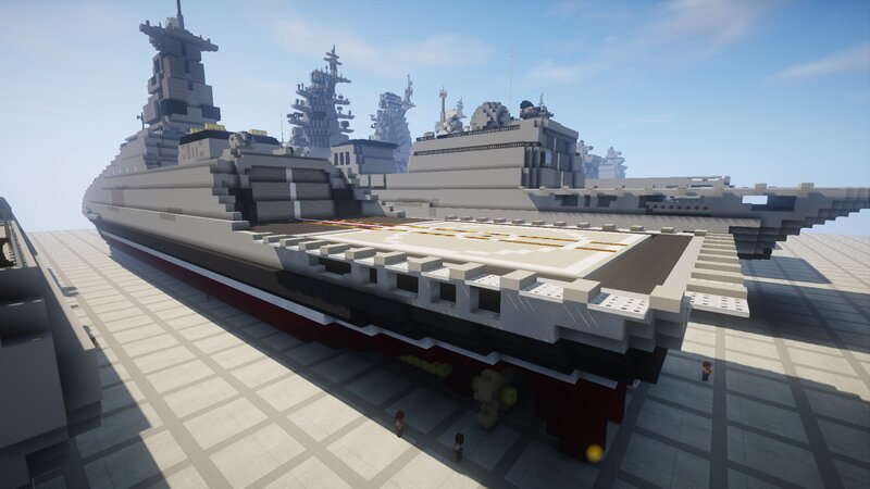 Corvette ship class Saburov Minecraft Map