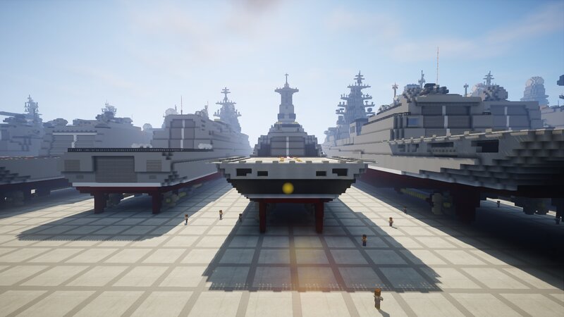 Corvette ship class Saburov Minecraft Map