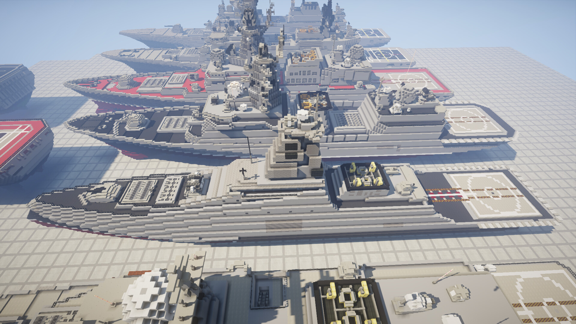 Corvette ship class Saburov Minecraft Map