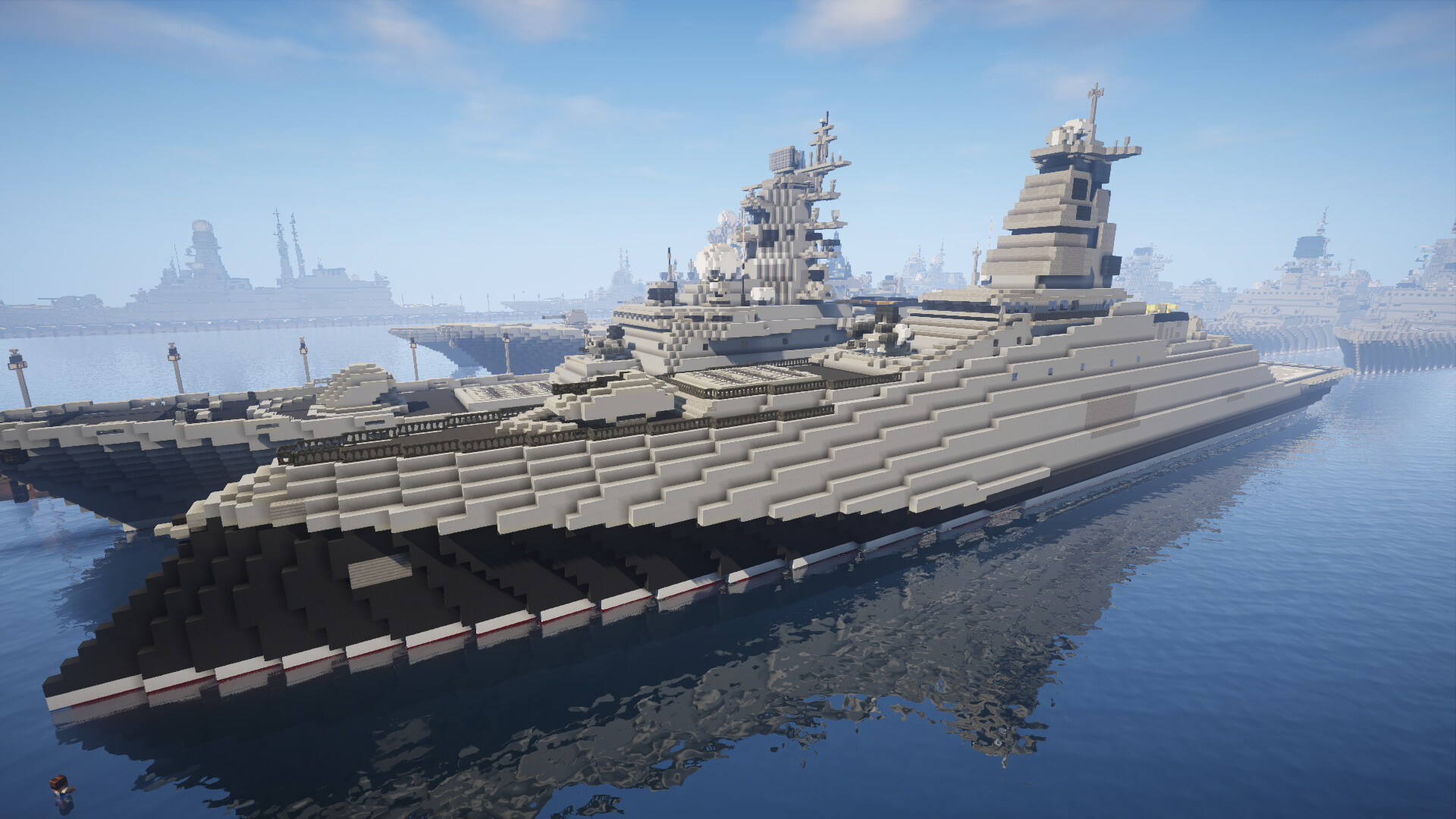 Corvette ship class Saburov Minecraft Map