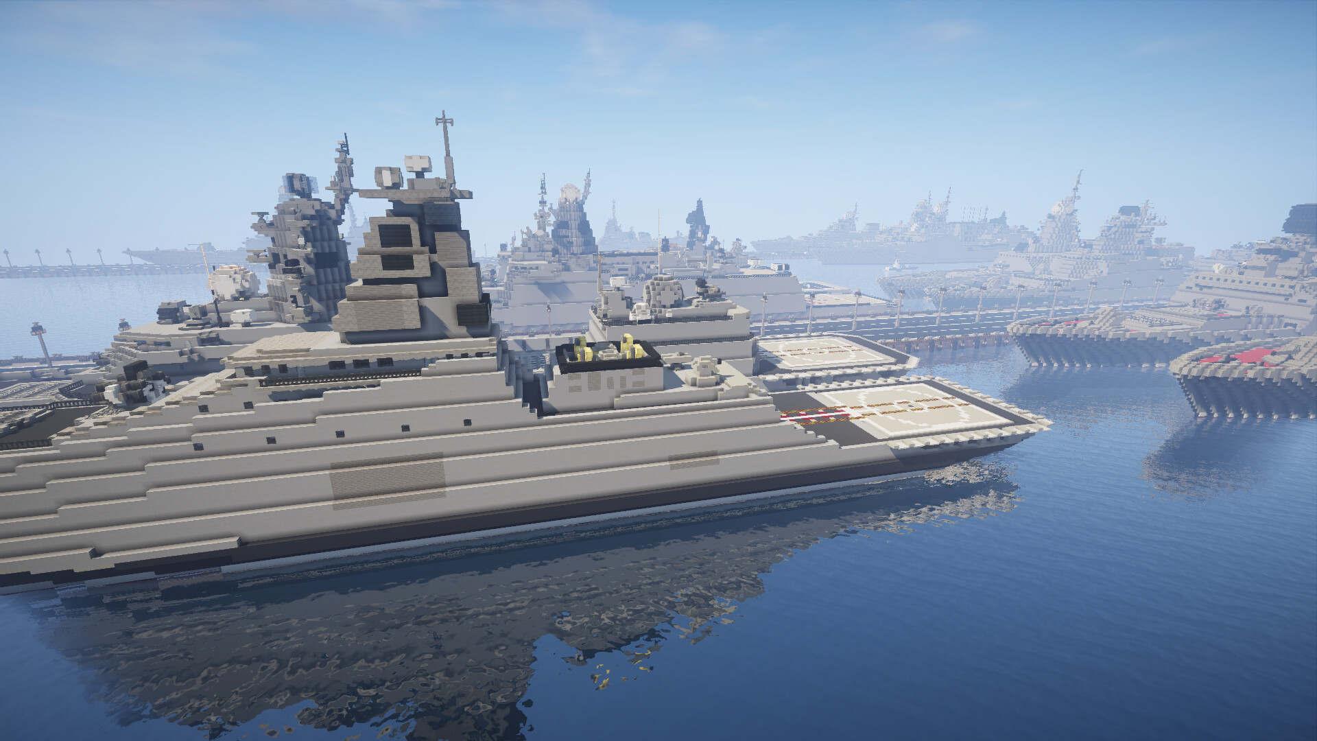 Corvette ship class Saburov Minecraft Map