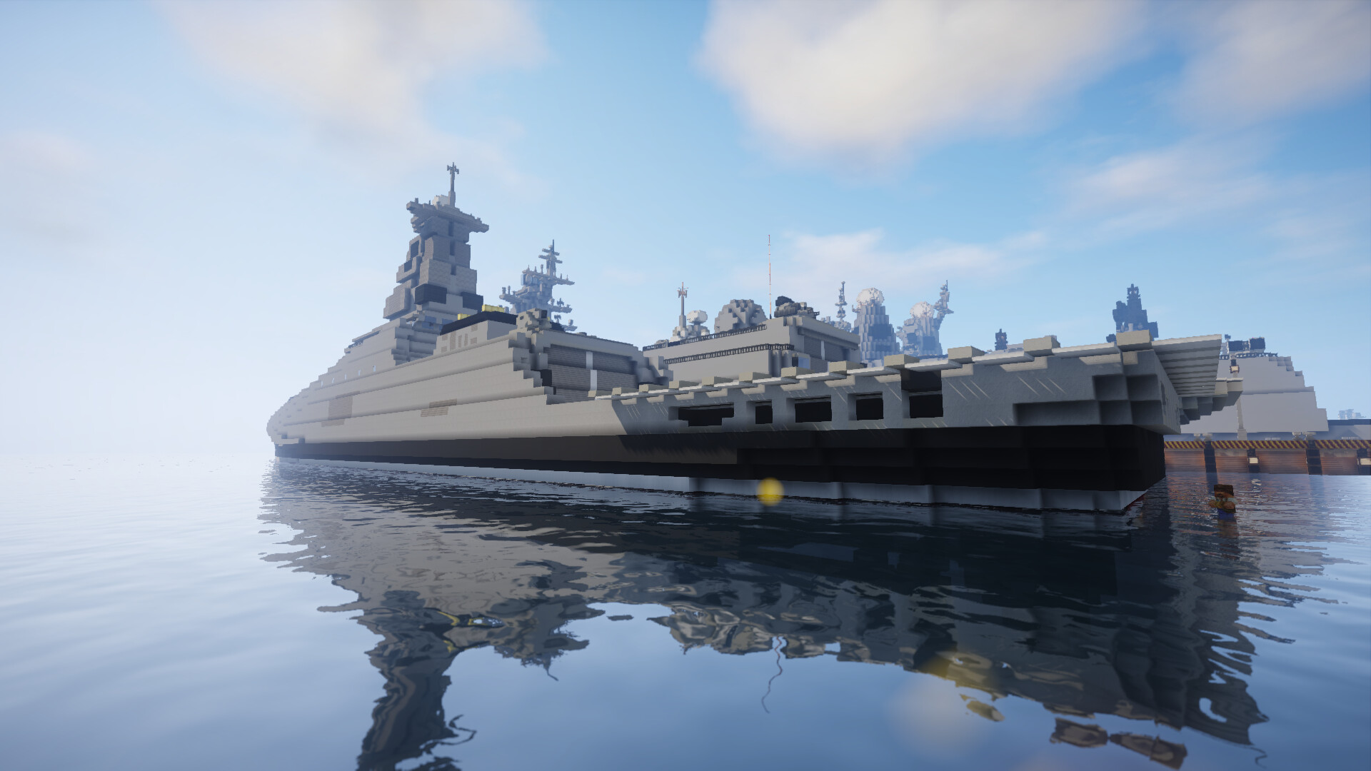 Corvette ship class Saburov Minecraft Map