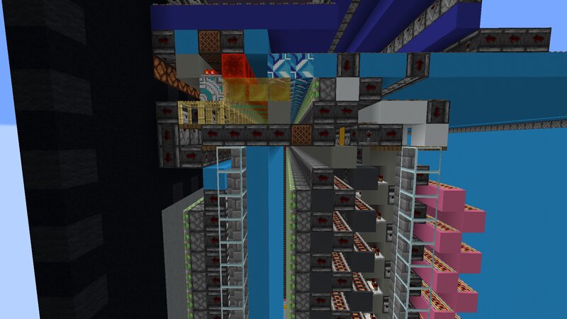 True 1-Block Resolution Display Minecraft Map